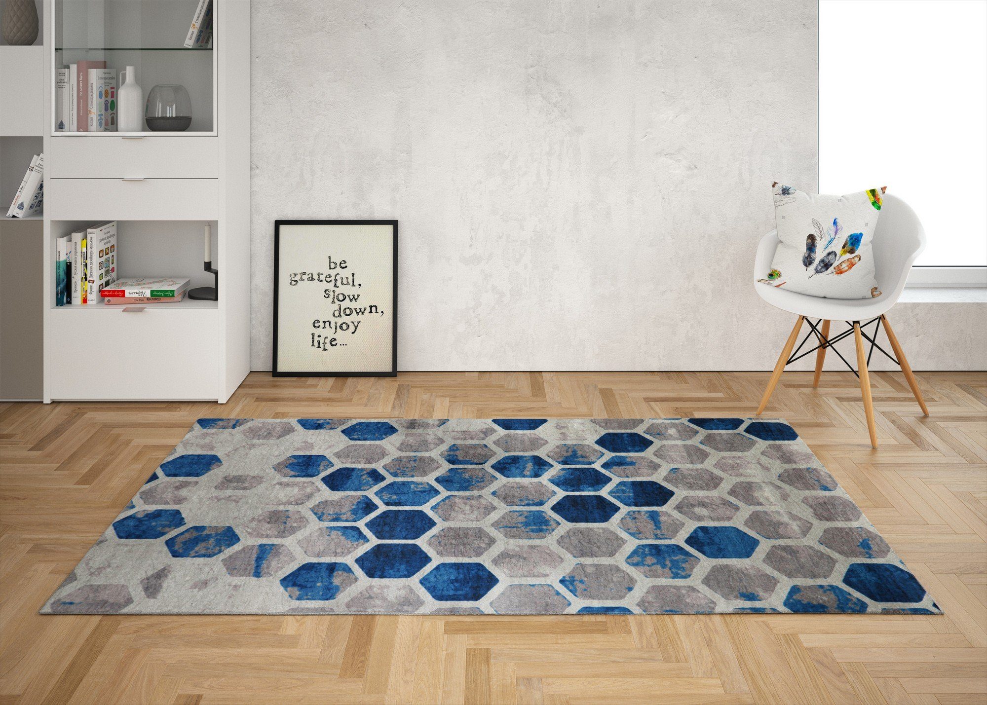 Teppich Ivyhft Bunt 80 X 200 Cm 100 Polyester Conceptum Hypnose
