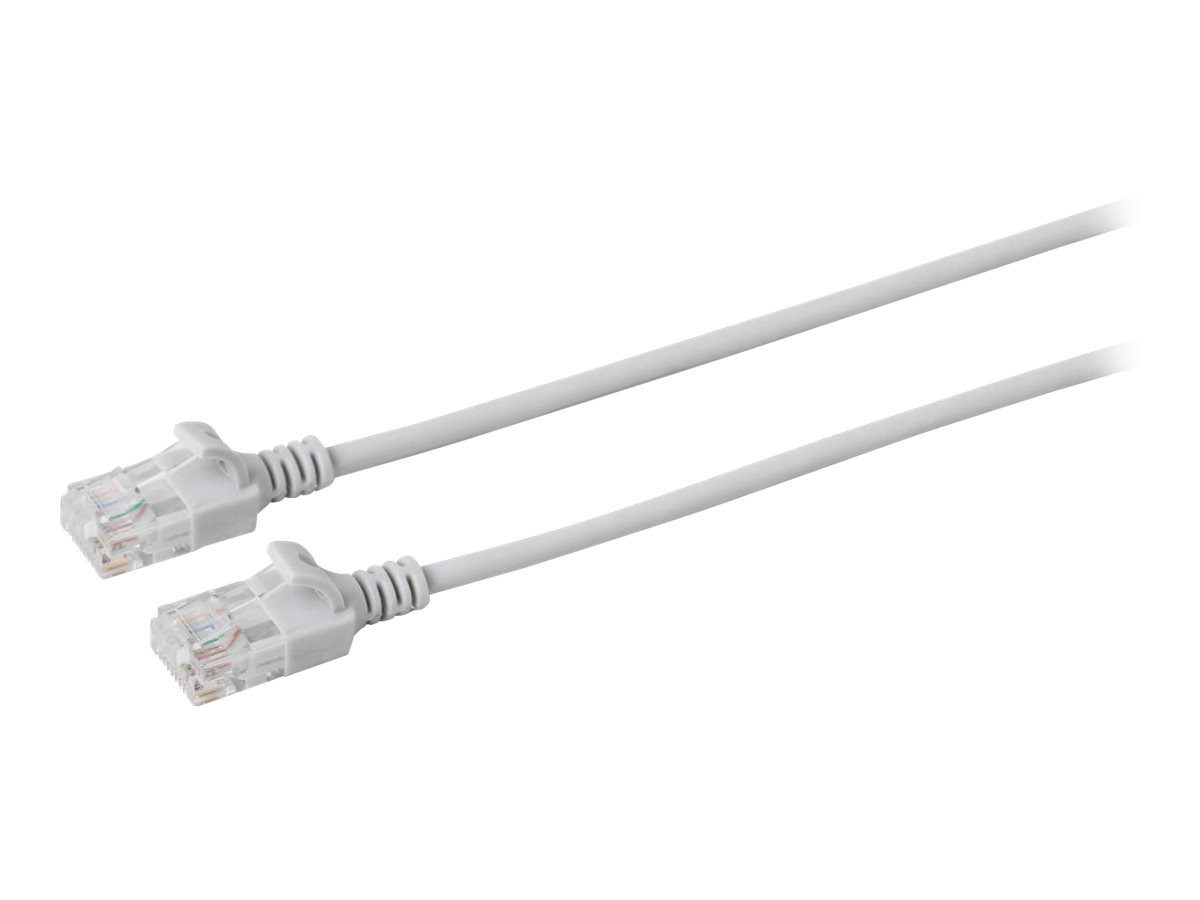 Microconnect MICROCONNECT U/UTP CAT6A Slim 3M Grey Netzwerkkabel