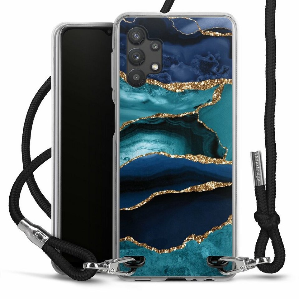 Deindesign Handyhülle Marmor Trends Glitzer Look Samsung Galaxy A32 5g