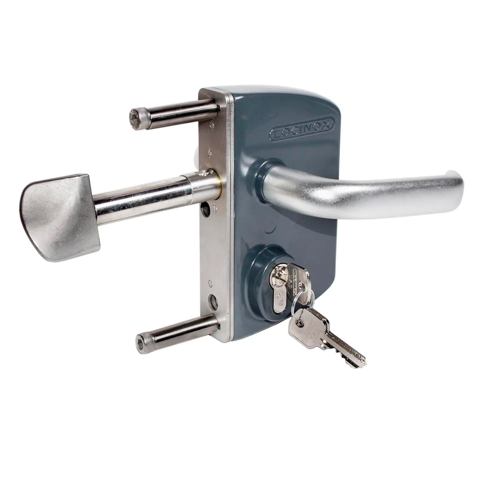 LOCINOX Aufschraubschloss Schiebetorschloss LSKZ mit Quick-Fix ...