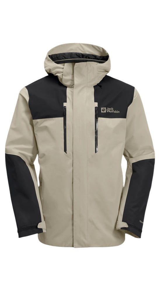 Jack Wolfskin Funktionsjacke JASPER 2L JKT M, Reißverschlüsse an den ...