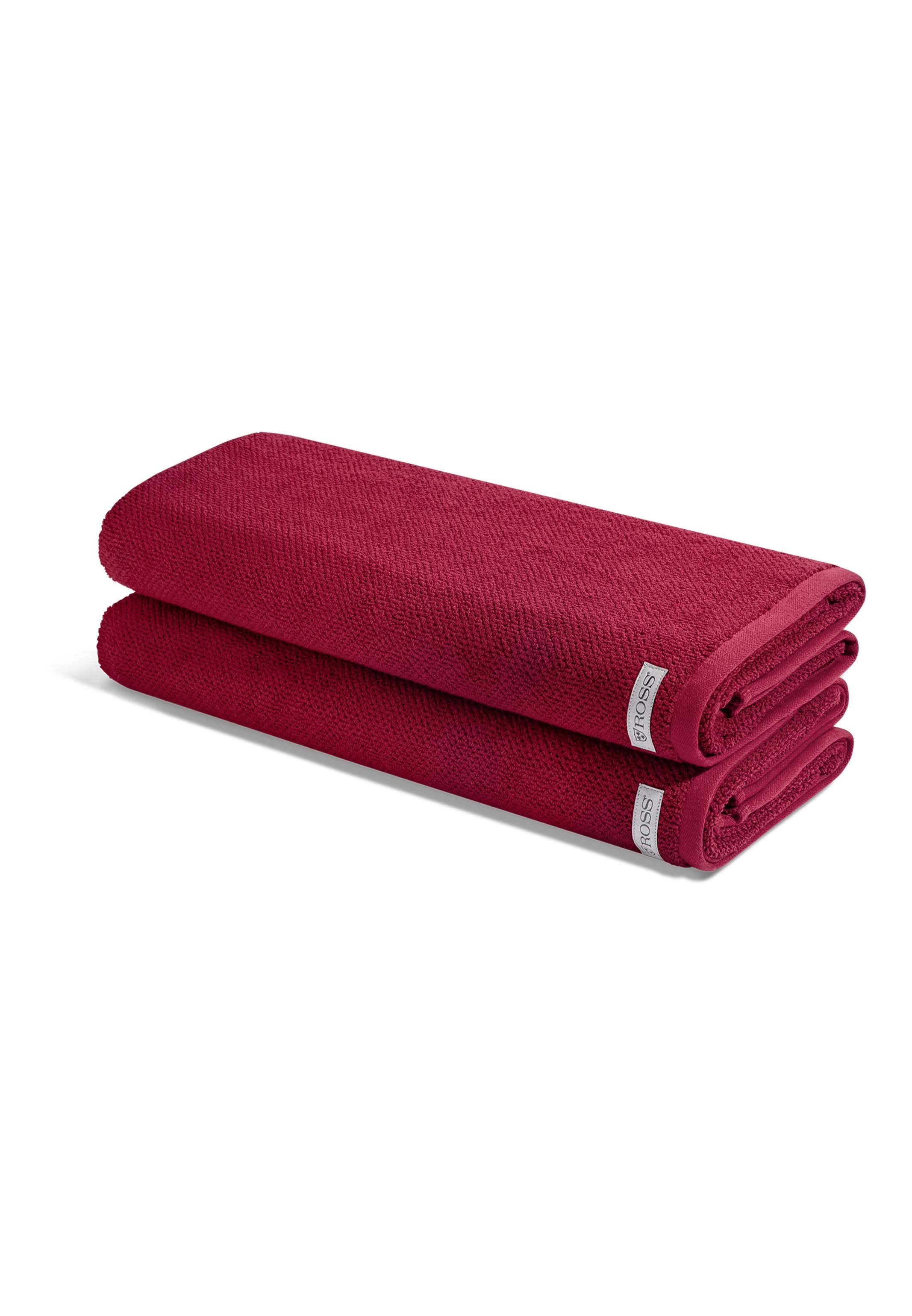 Ross Handtuch Set Selection Organic Cotton Walkfrottee Spar Set 2