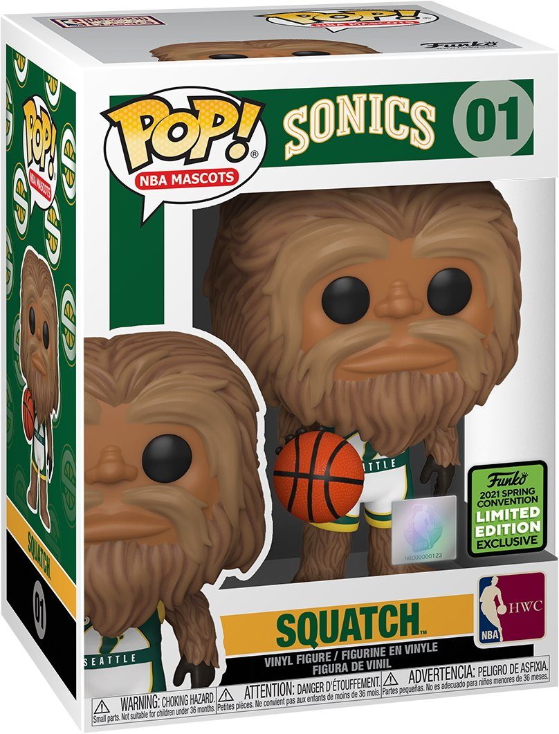 Funko Spielfigur NBA Sonis - Squatch 01 ECCC 2021 Pop!