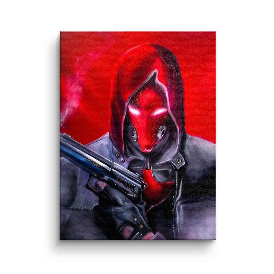 Dotcomcanvas® Leinwandbild Red Hood Leinwandbild Red Hood Hitman