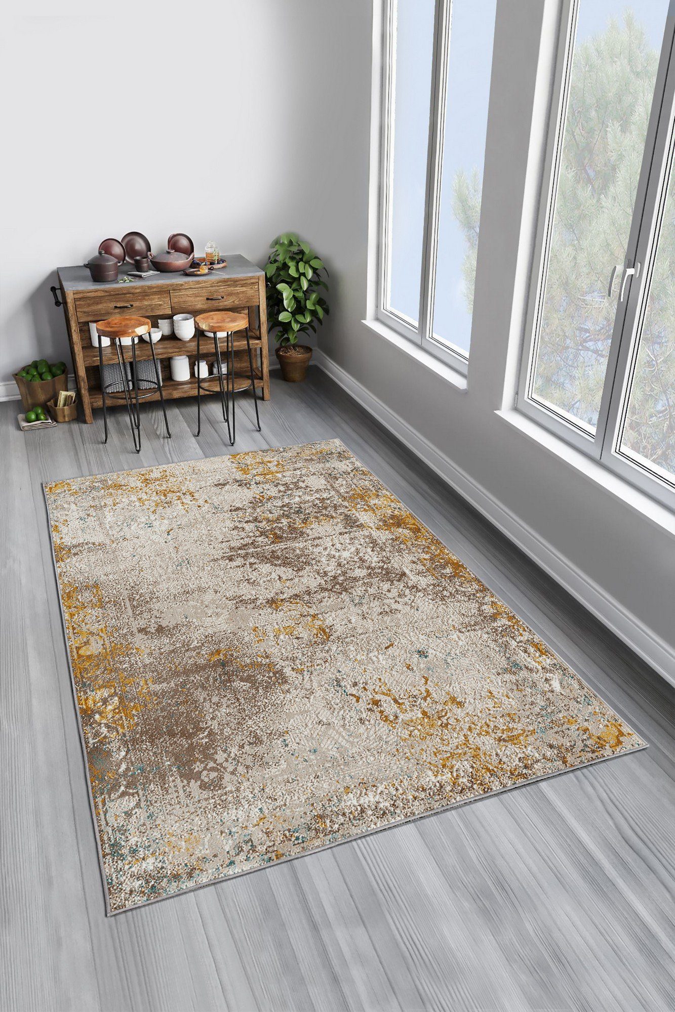 Teppich W1188 Hft Bunt 80 X 120 Cm 100 Polyester Conceptum Hypnose