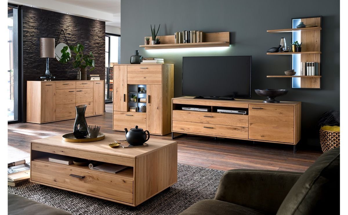 Expendio Wohnzimmer Set Pedro 31 Spar Set 6 St Asteiche Bianco