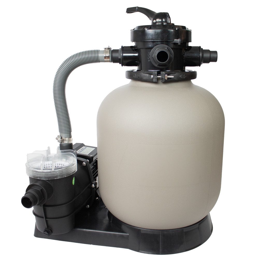 EVOLUTION Sandfilteranlage Evolution 4 bis 55 m³ Pool - mit Pumpe 9,9 ...