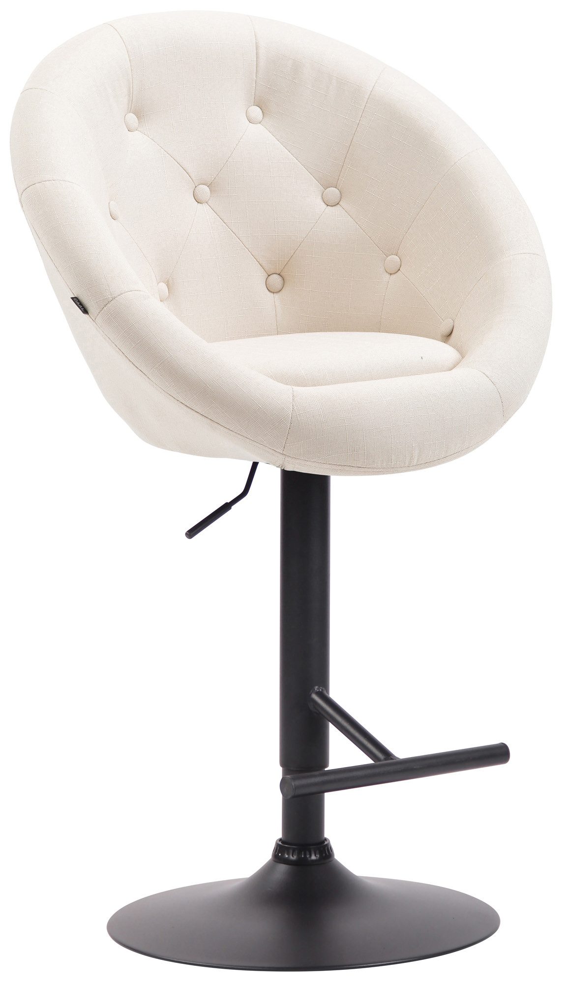 CLP Barhocker Barhocker London V2 Stoff schwarz