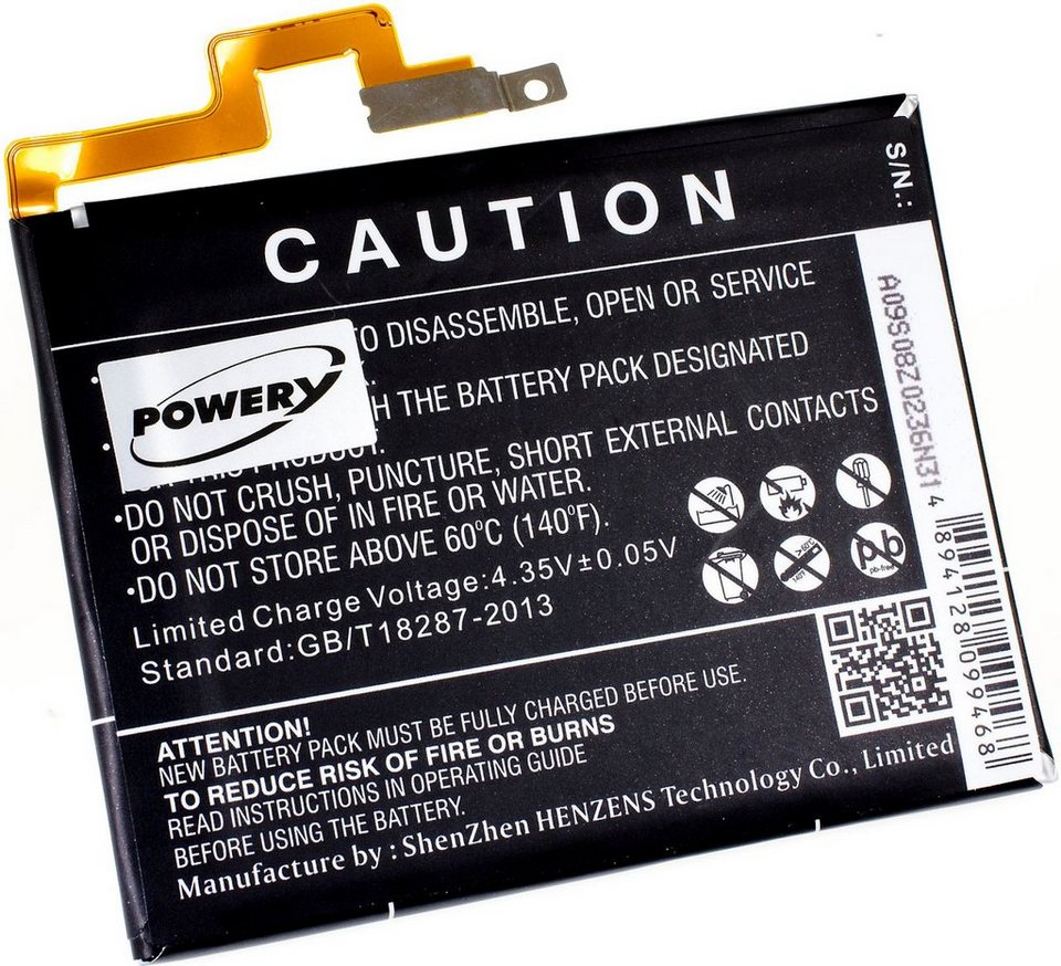 Powery Akku Für Blackberry Passport Smartphone Akku 3400 Mah 3 8 V