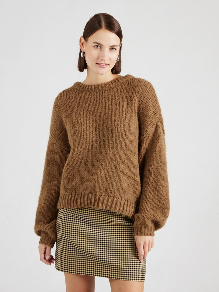 Only Strickpullover Onlalyssa 1 Tlg Plainohne Details Fully Fashioned