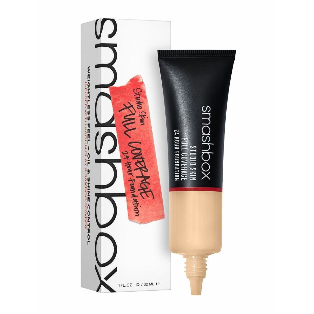 Smashbox Foundation Studio High Cover Liquid Foundation 2.12 Light ...