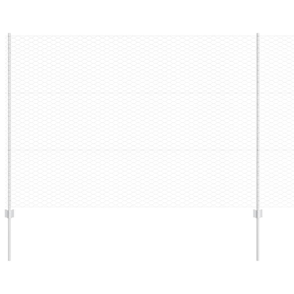 vidaXL Gartenzaun Geschweißter Drahtzaun 10 x 1,5 m (B x H ...