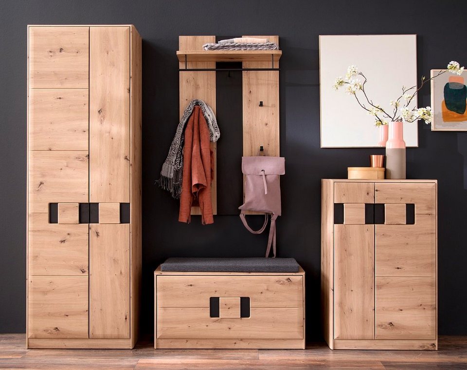 Mca Furniture Garderoben Set Garderoben Set Argos Balkeneiche Cosmos
