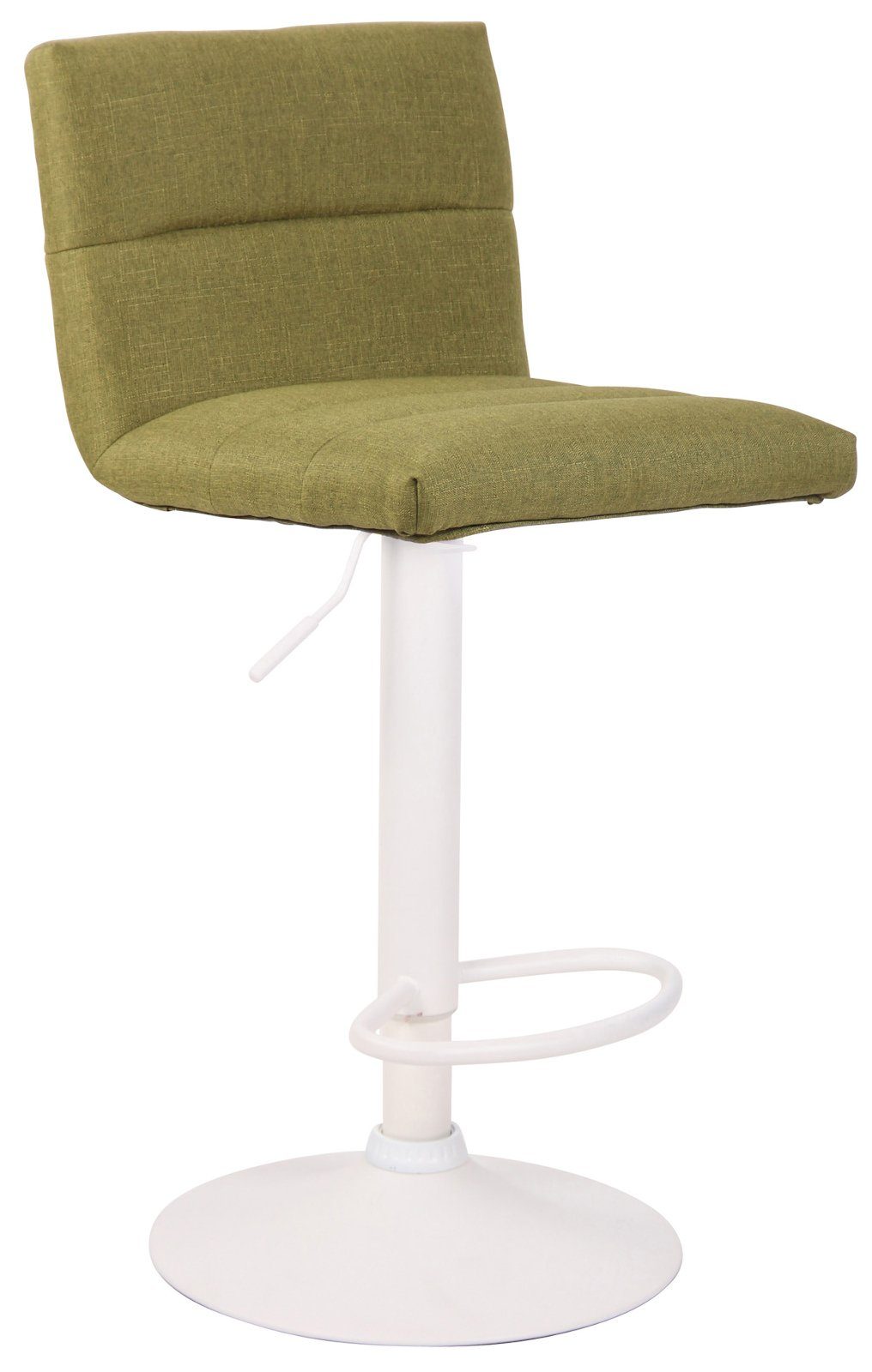 CLP Barhocker Barhocker Limerick Stoff weiß