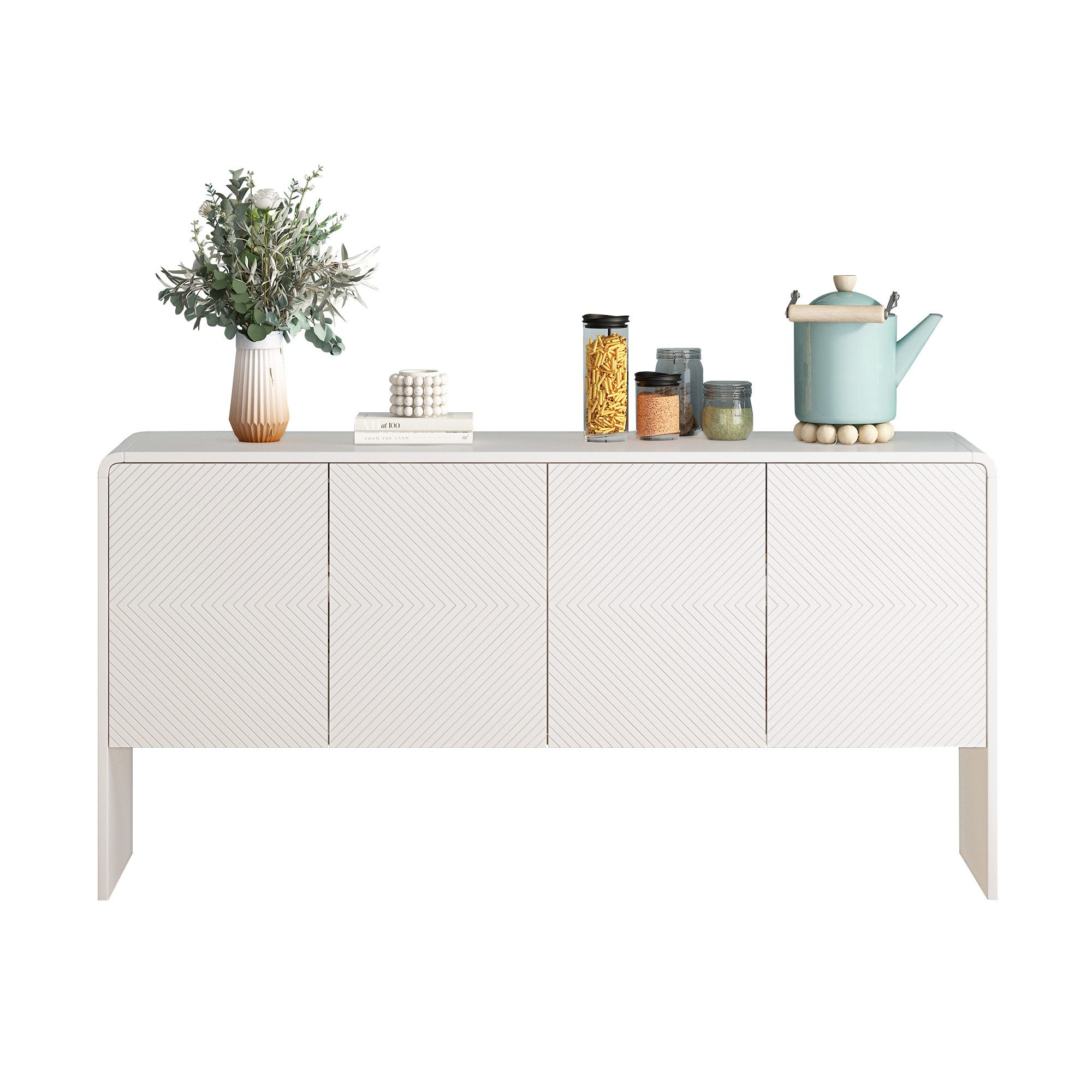 Mc Star Sideboard Minimalistischer Stil Großer Stauraum Sideboard Mit