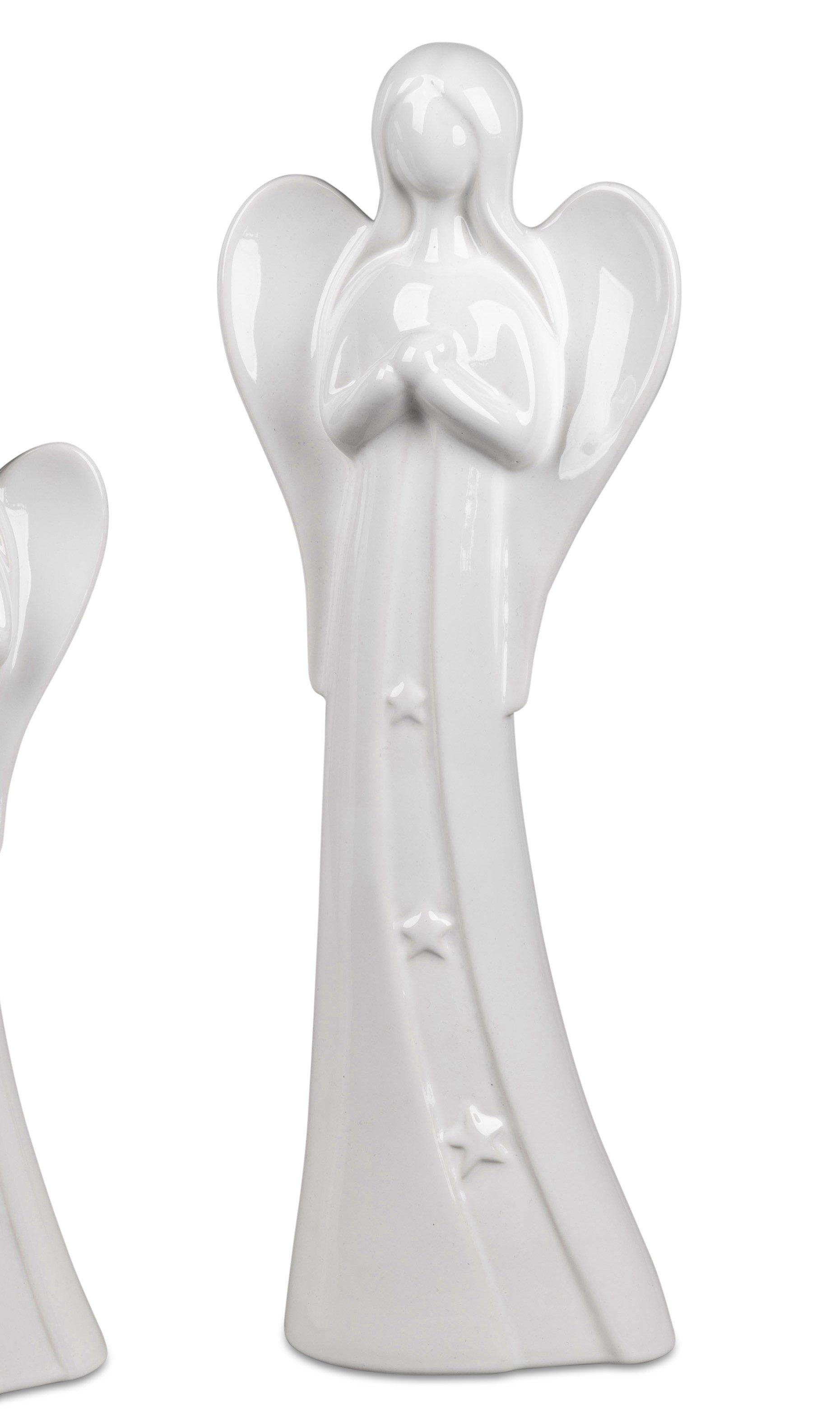 Engel Aus Keramik Weiss