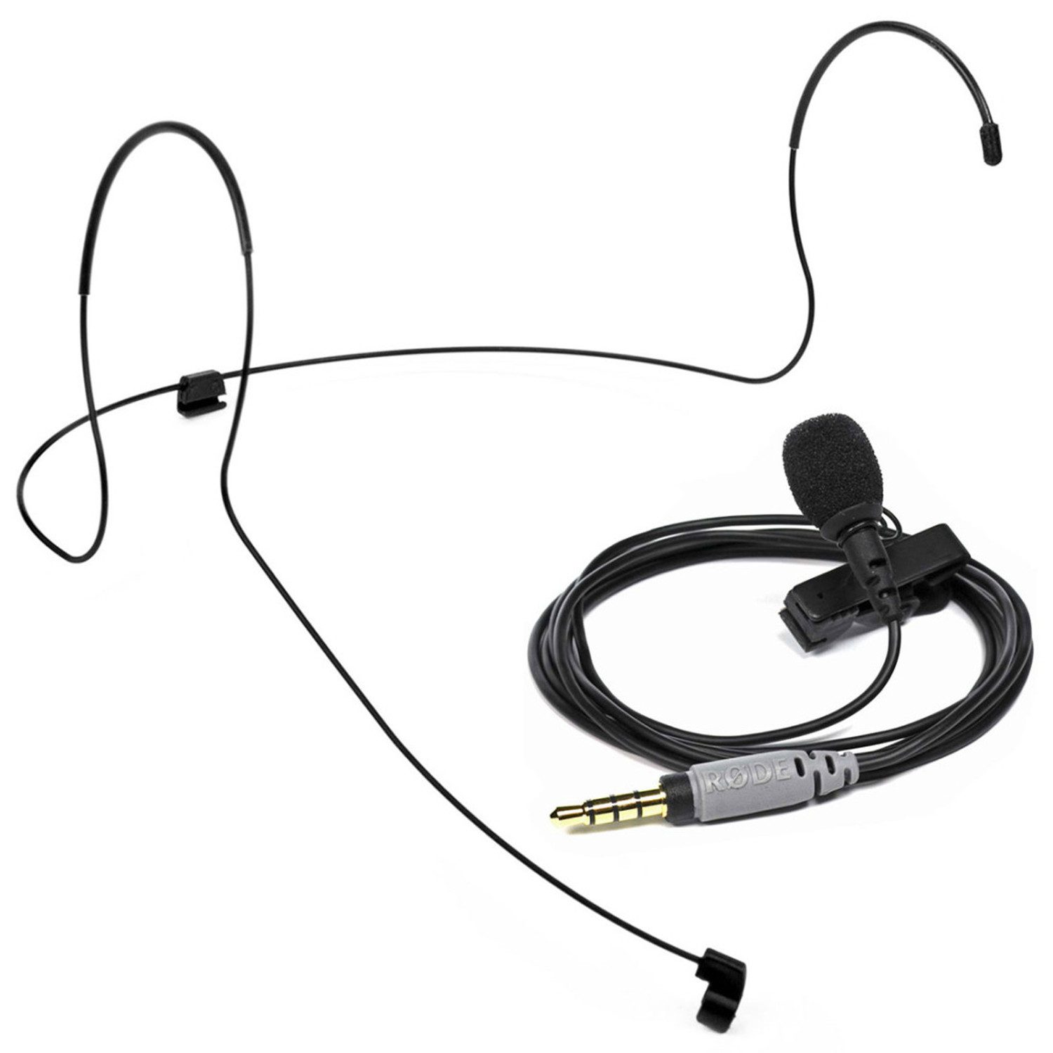 RØDE Mikrofon Rode SmartLav+ Mikrofon mit Lav Headset Kopfbügel M