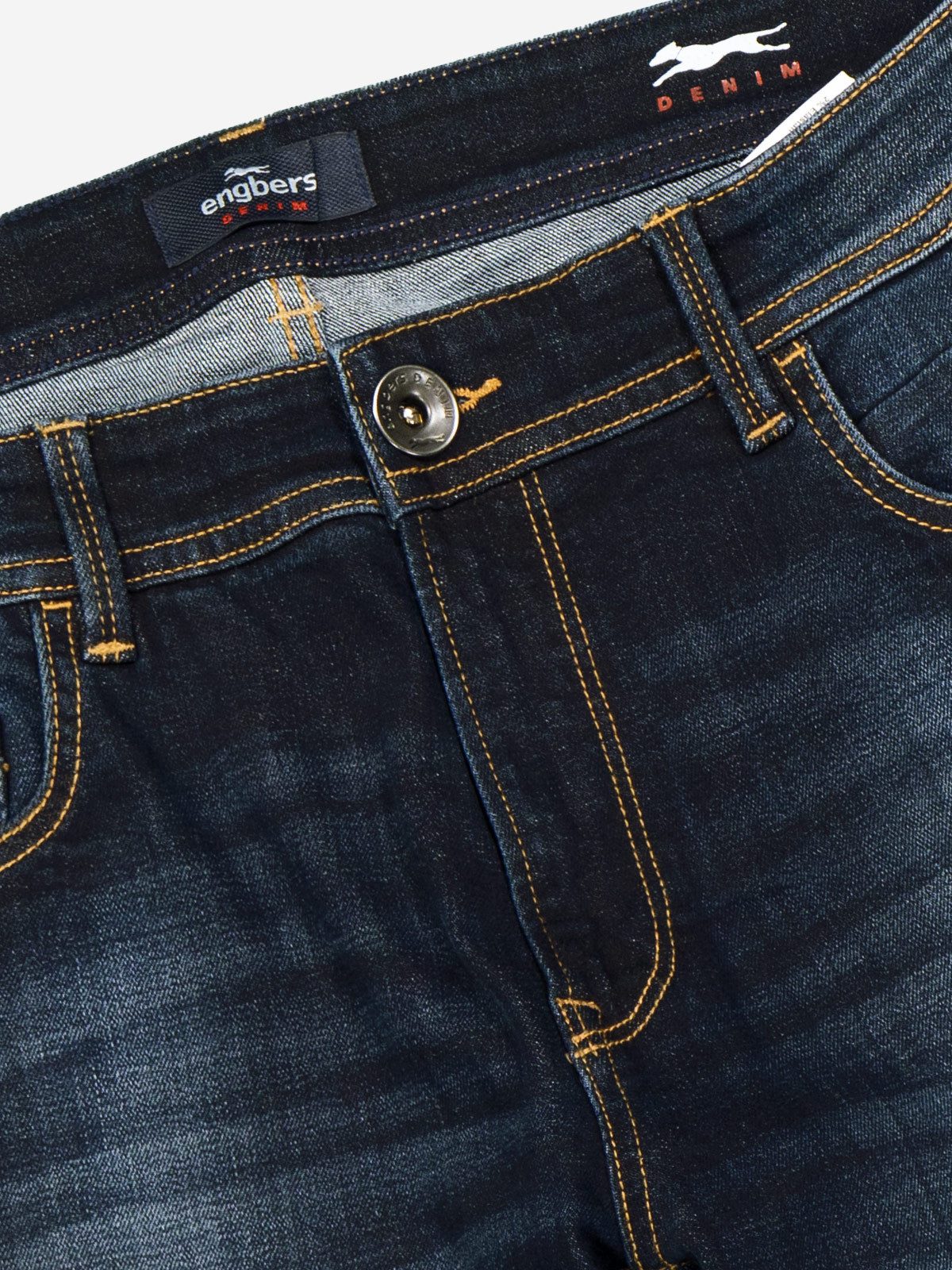 Engbers Stretch-Jeans Super-Stretch-Jeans slim fit, Elastische Jeans