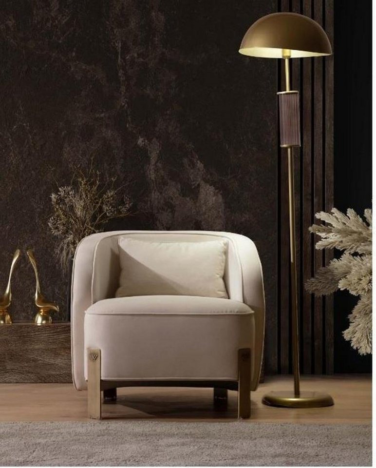 Jvmoebel Sessel Design Sitzer Luxus Sessel Textil Sessel Relaxsessel