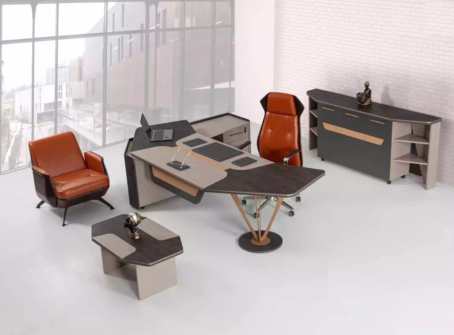 Jvmoebel Eckschreibtisch Büro Für Kanzlei Praxis Office Komplette