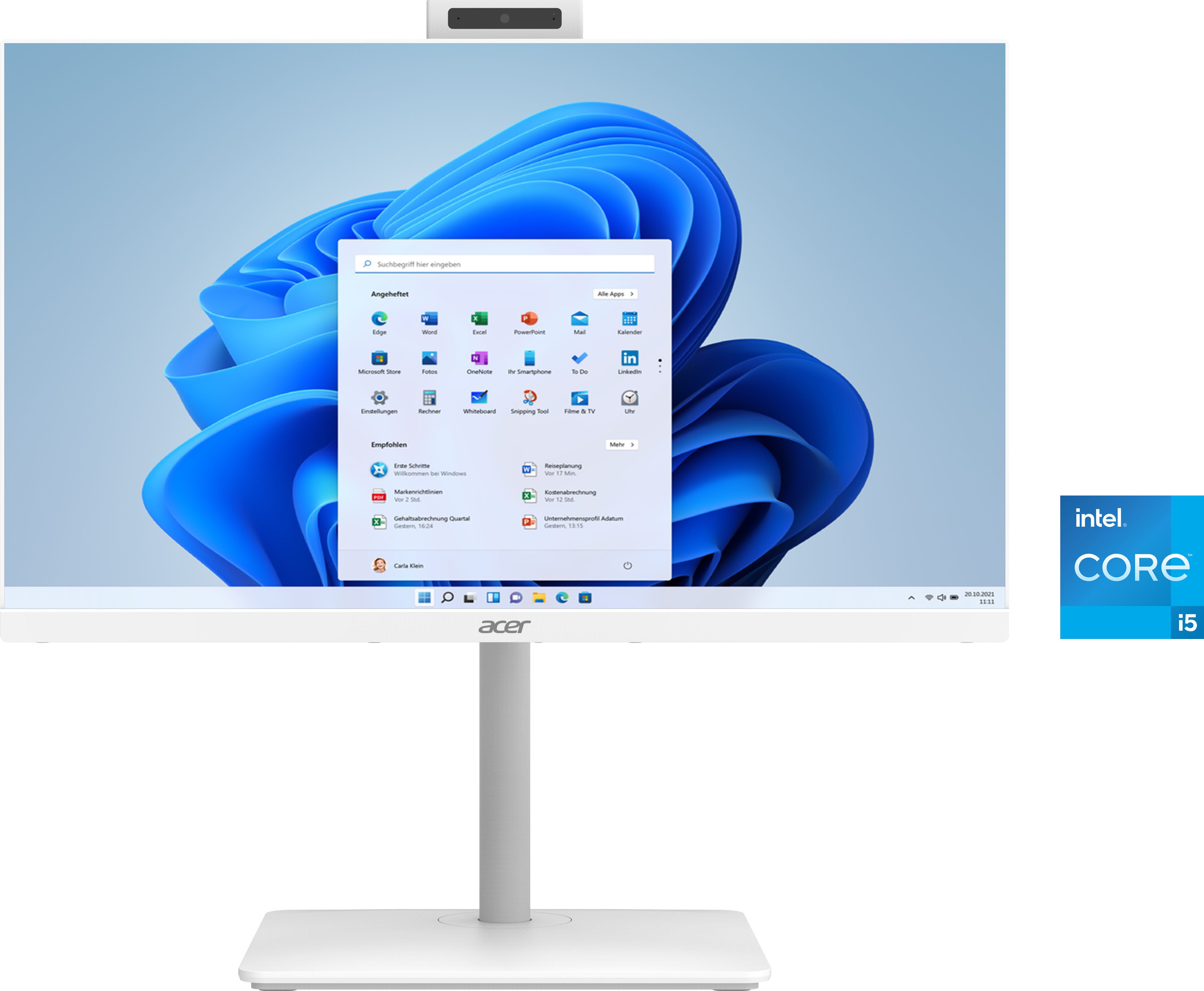 Acer Aspire C27-A All-in-One PC (27 Zoll, Intel Core i5 1334U, Intel® Iris® Xe Graphics, 16 GB ...