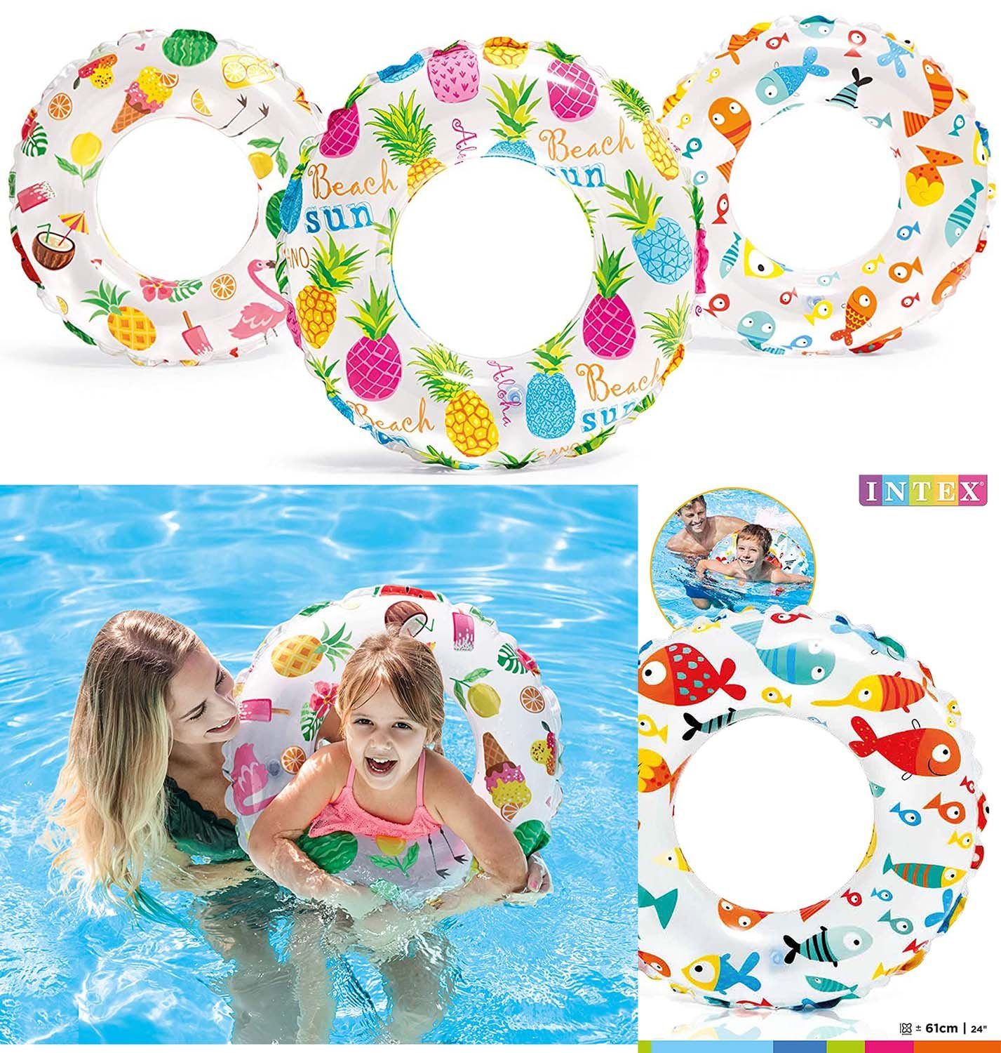 Intex Schwimmring Intex 59241NP - LIVELY PRINT SWIM RINGS