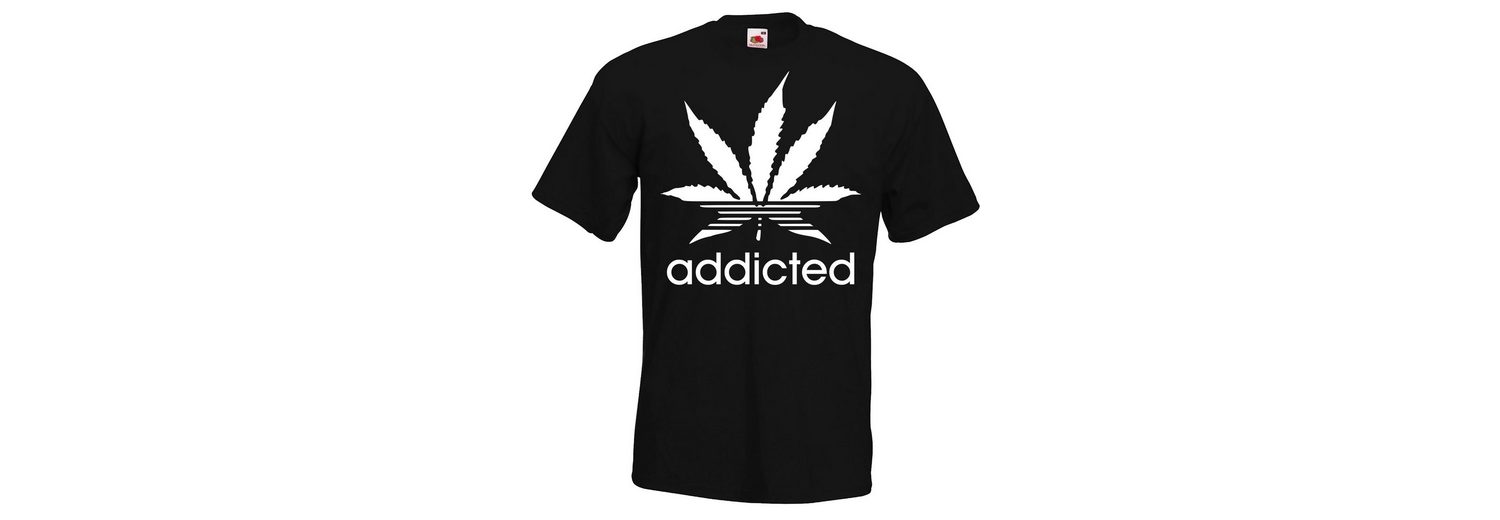 Youth Designz T-Shirt »Addicted Herren T-Shirt« mit trendigem Motiv online kaufen | OTTO