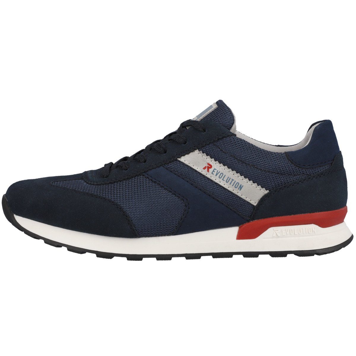 Rieker EVOLUTION U0301 Herren Sneaker, Obermaterial aus Veloursleder ...