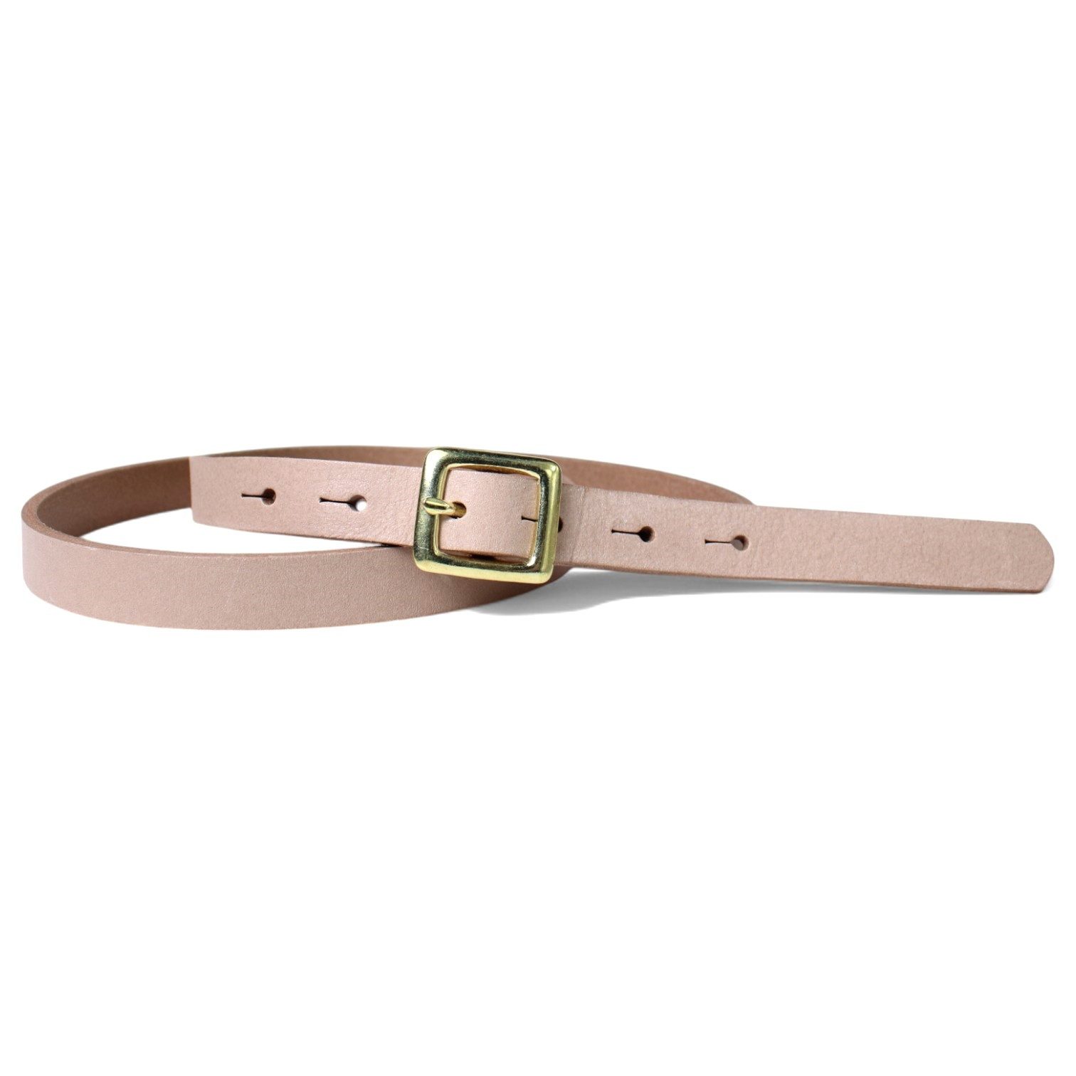 FRONHOFER Ledergürtel Damen Vollrindleder schmal (1-St) 2 cm, Messing ...