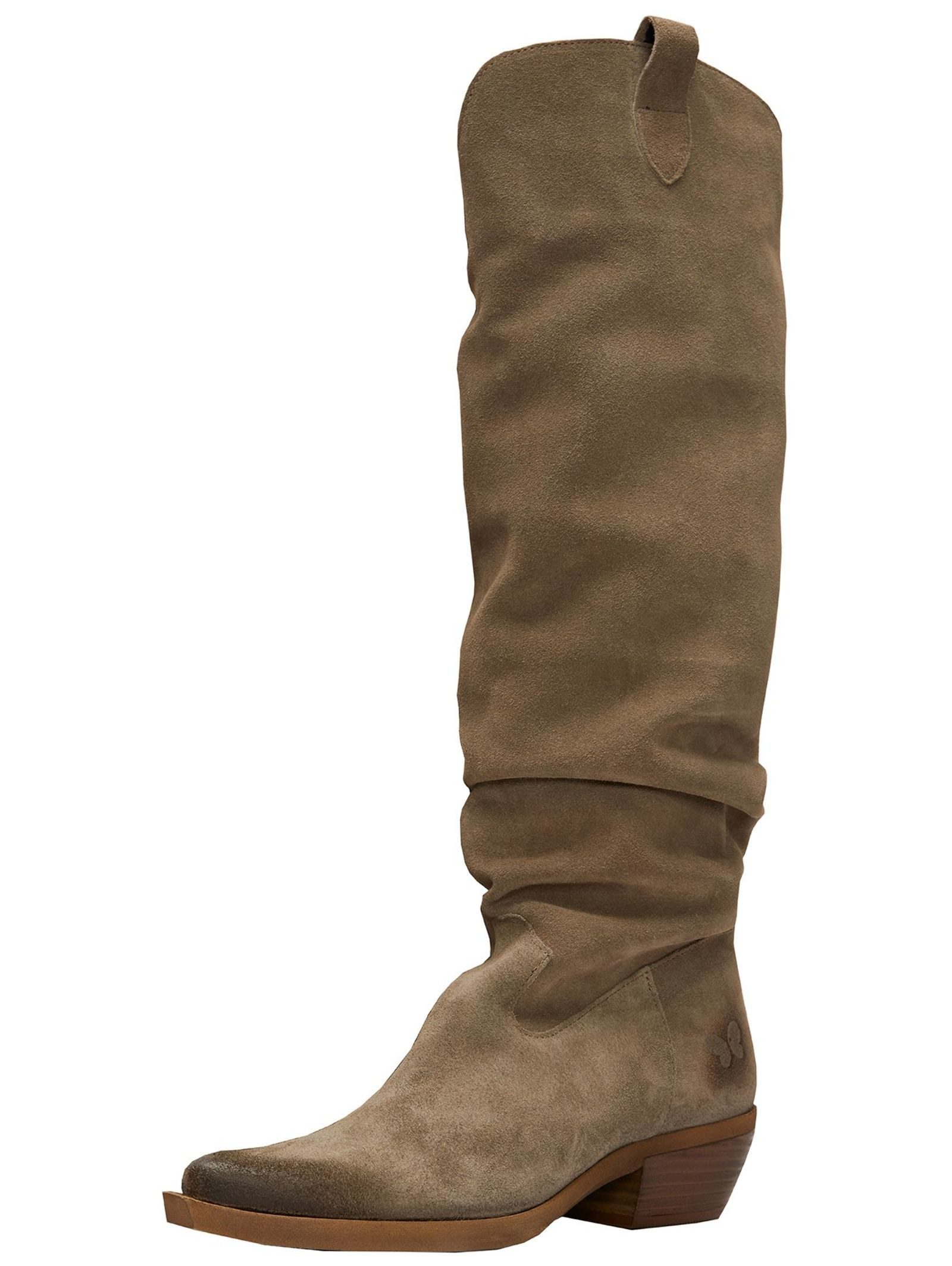 Felmini Stiefel Leder Bikerboots, Bikerstiefel