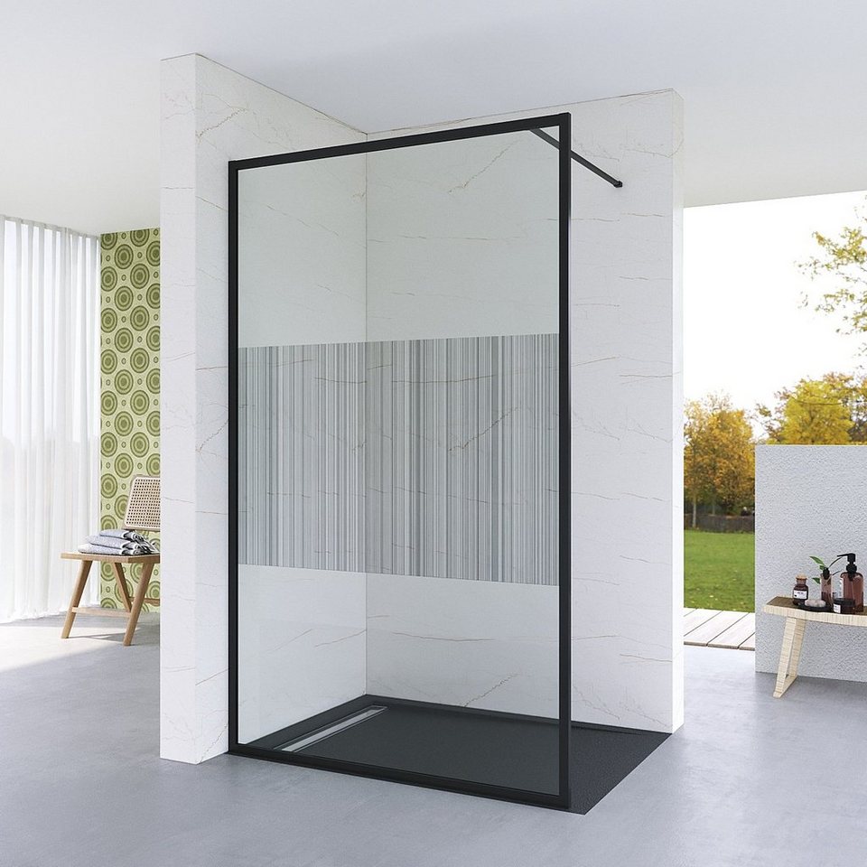 Aqua Batos Walk In Dusche Duschabtrennung Walk In Dusche Duschwand Glas