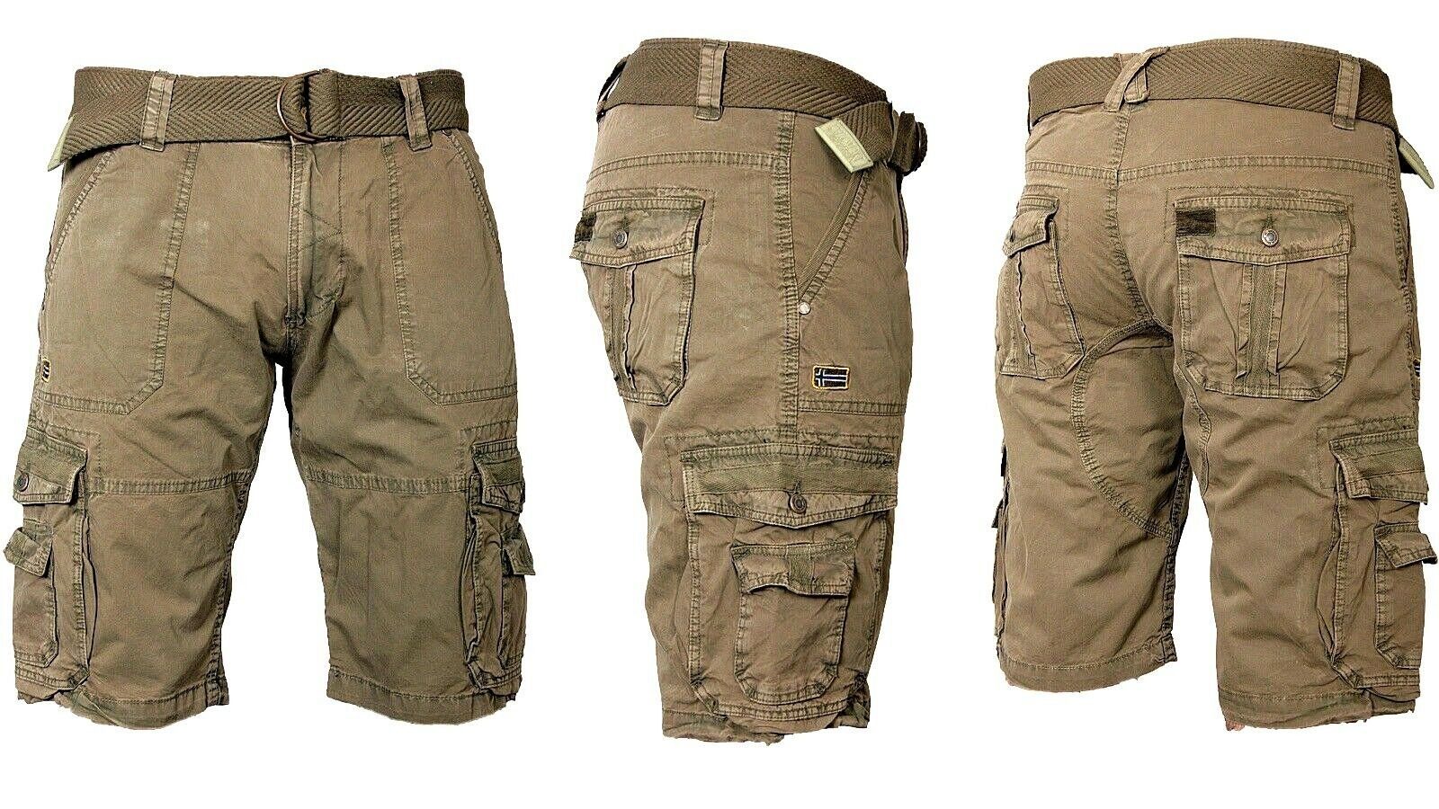 Geographical Norway Shorts Cargo Shorts kurze Hose knielang Short ...
