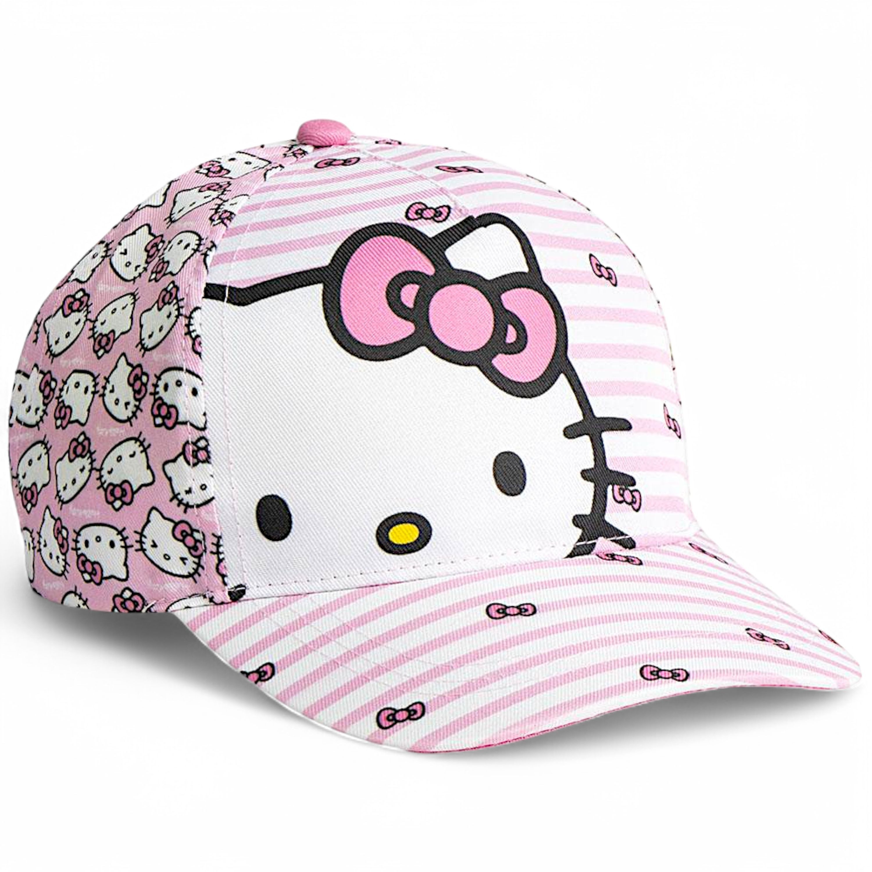 Hello Kitty Baseball Cap Hello Kitty Mädchen Sommerkappe Größe 53 cm, Ideal für den Alltag ...