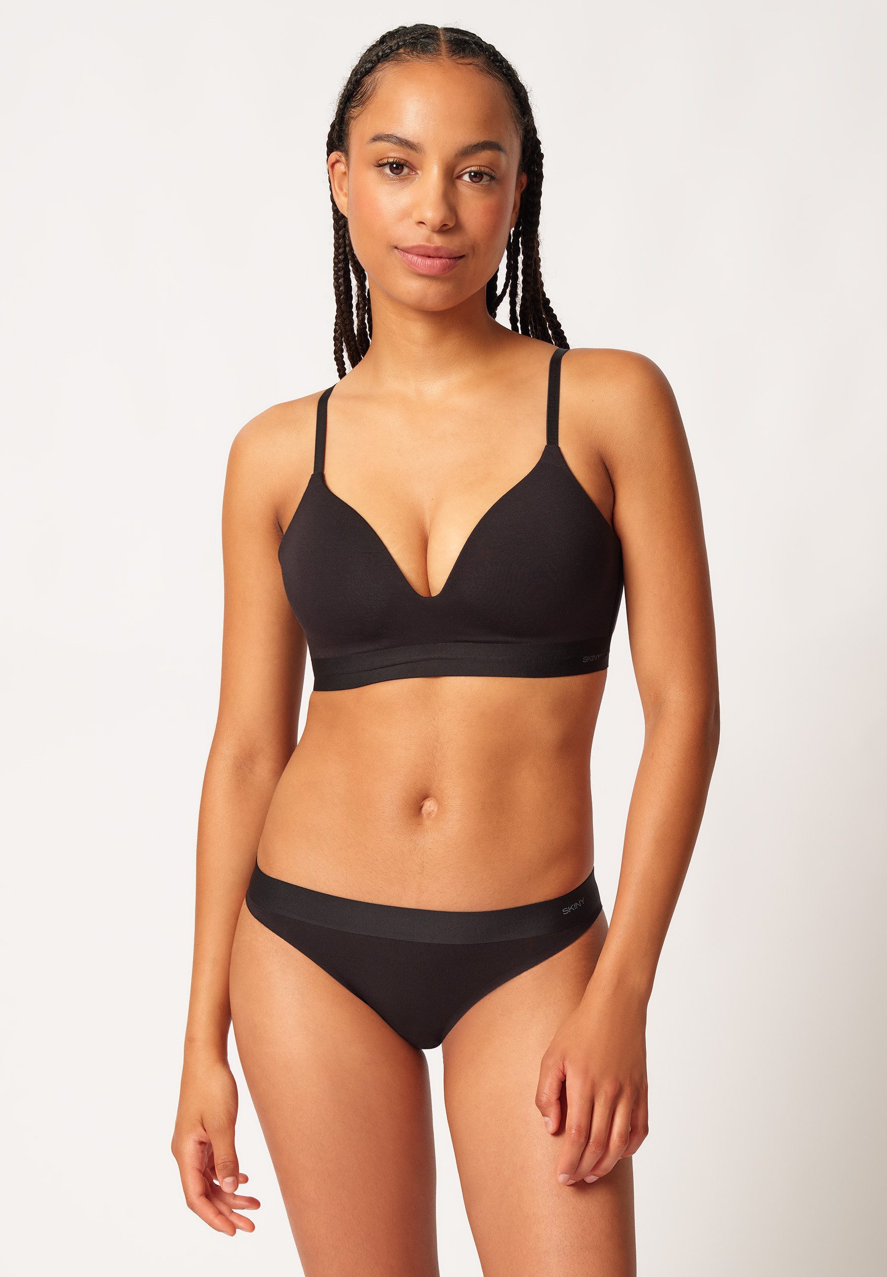 Skiny Triangel-BH Smartouch mit soft gepolsterter Schale und ohne störende Nähte, Gebondete Kanten