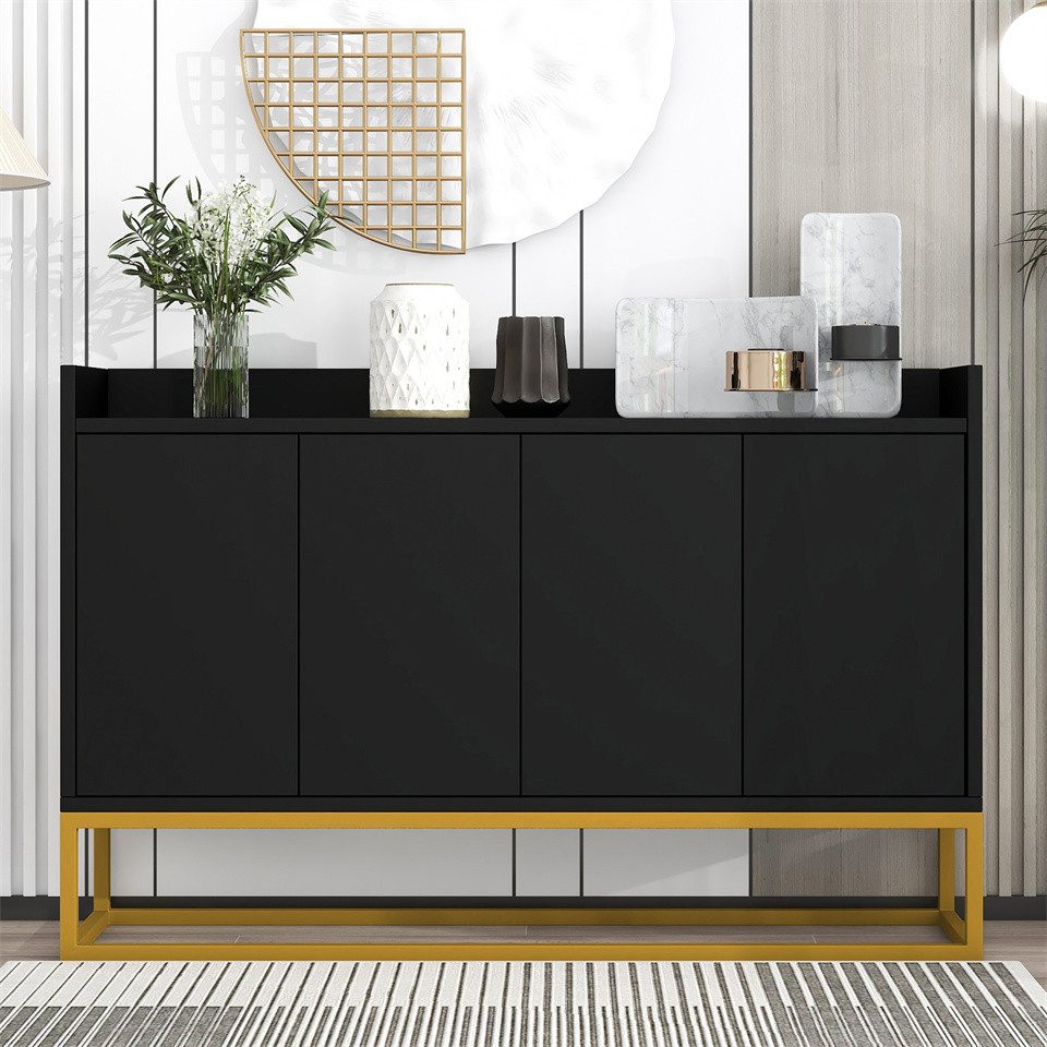 Rhein Beleuchtung Sideboard Sideboard Mit Goldenen Metallbeinen