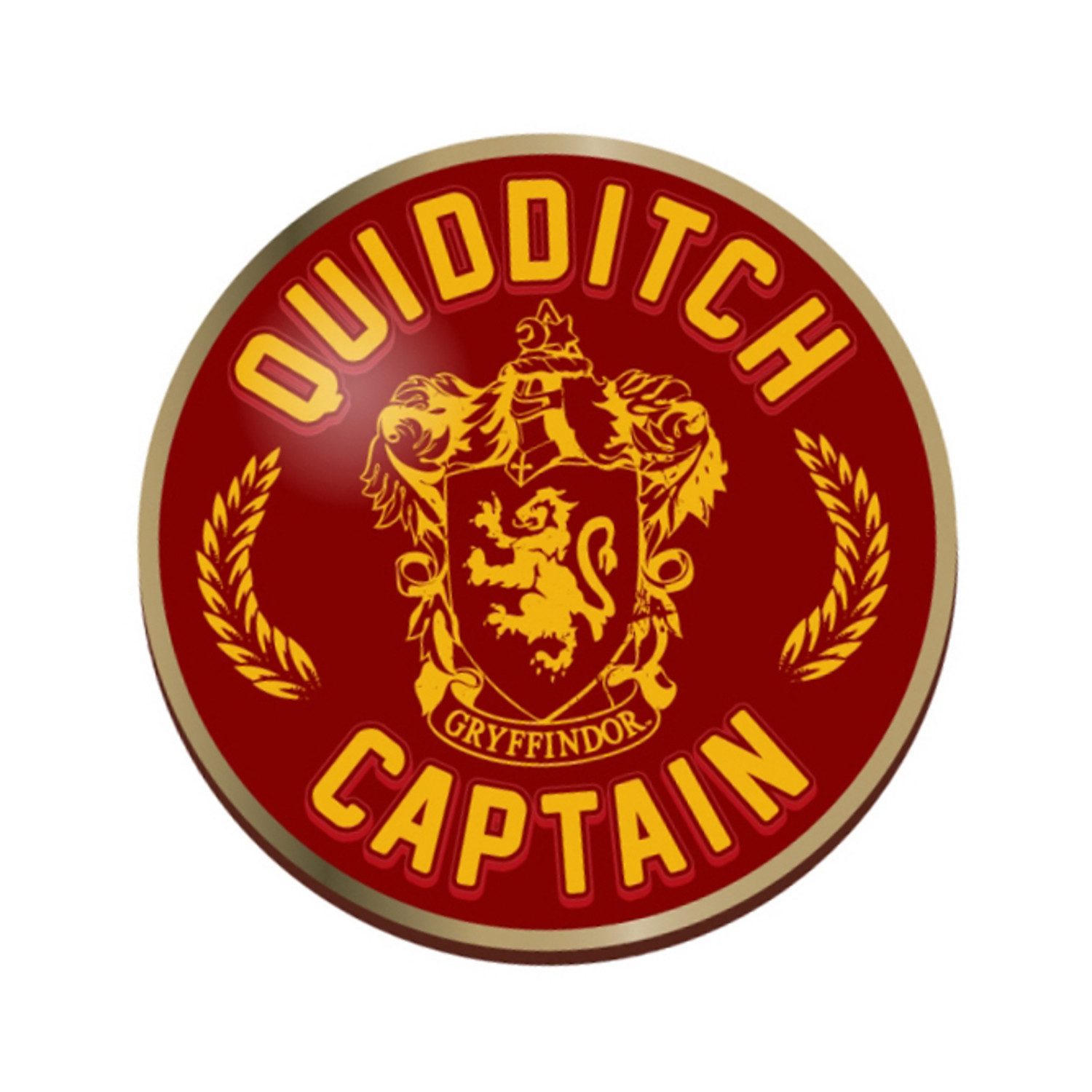 Half Moon Bay Button Harry Potter Quidditch Captain Ansteckbutton