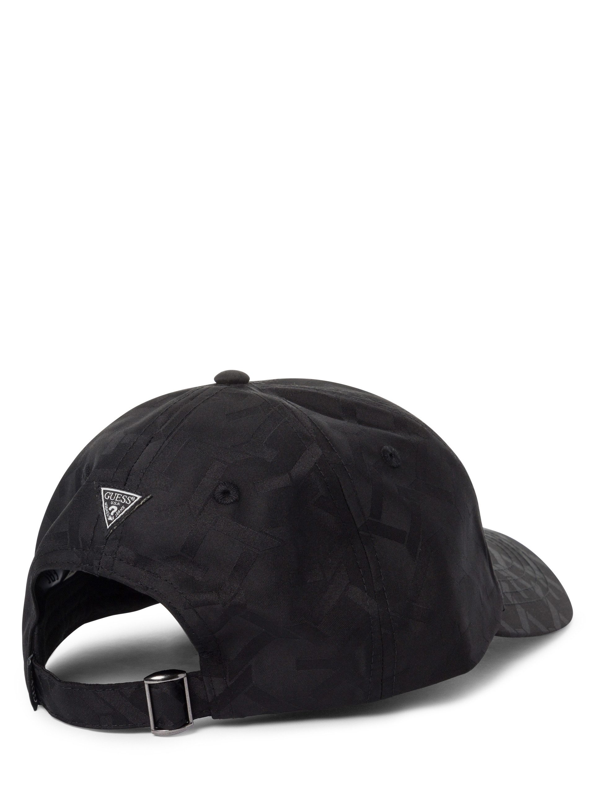 Guess Baseball Cap, Verstärkter Schirm mit Kunstleder-Paspel