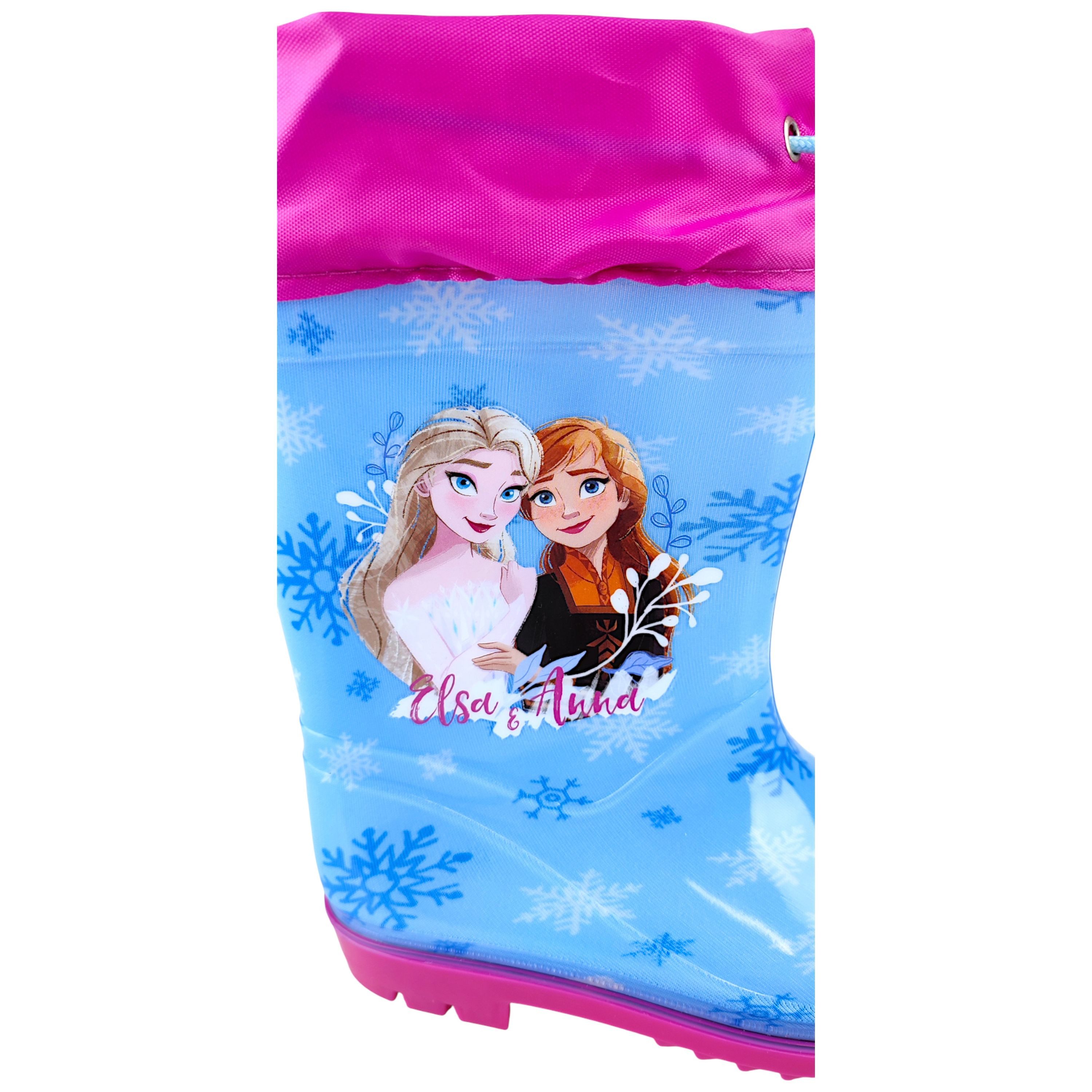Disney Frozen Elsa & Anna Gummistiefel Mädchen Regenstiefel Gr. 24 - 32