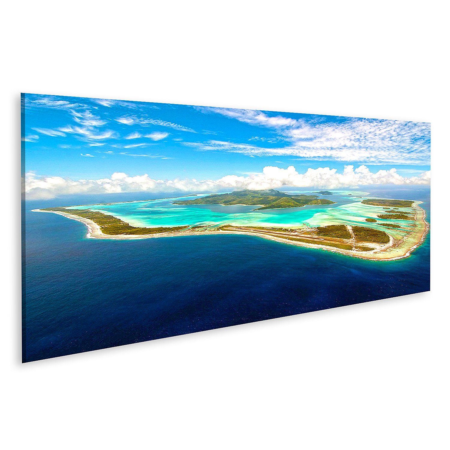 islandburner Leinwandbild Bild auf Leinwand Bora Bora Insel Wandbild Leinwandbild Wand Bilder P