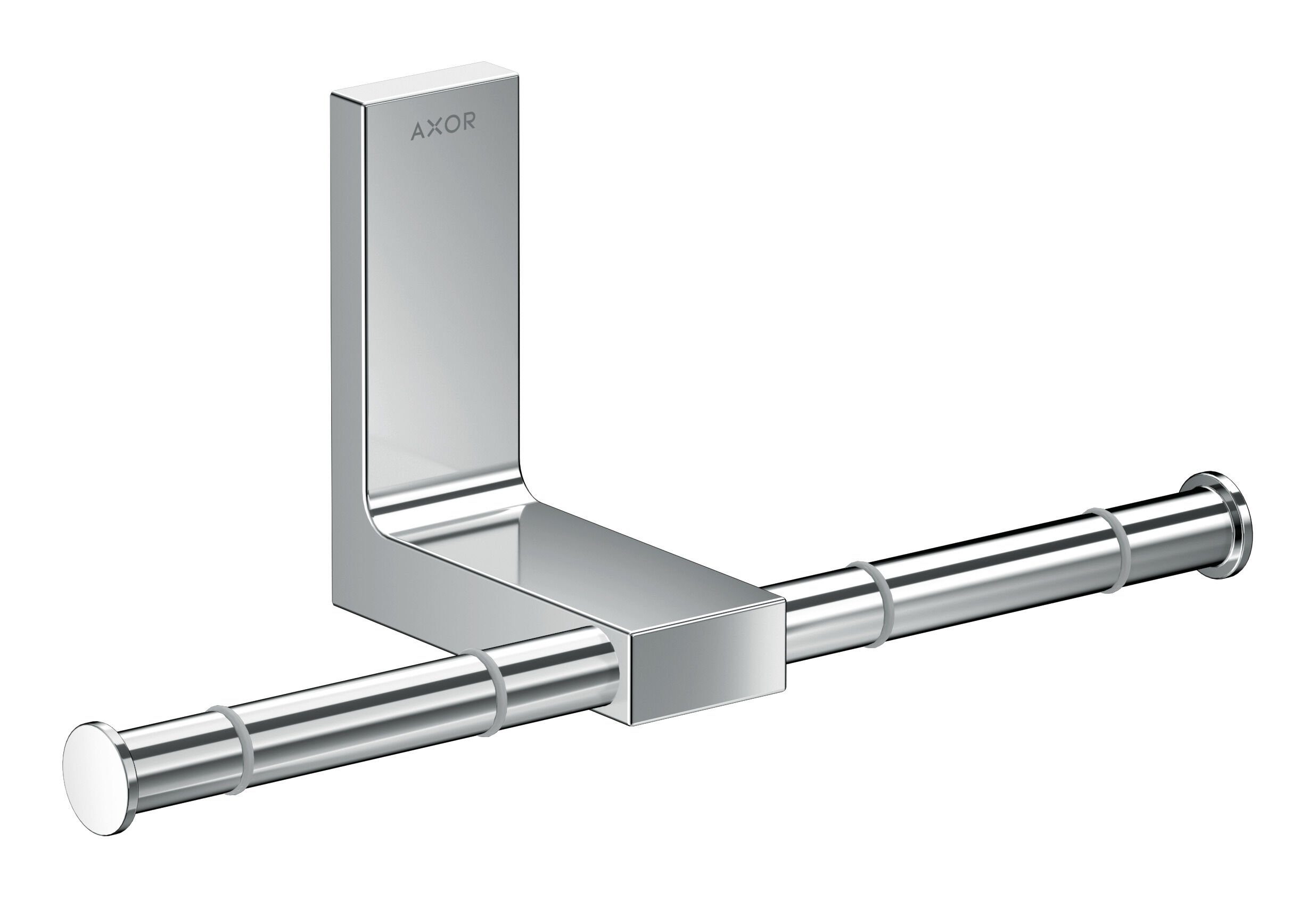 hansgrohe Toilettenpapierhalter Axor, Universal Rectangular doppelt ...