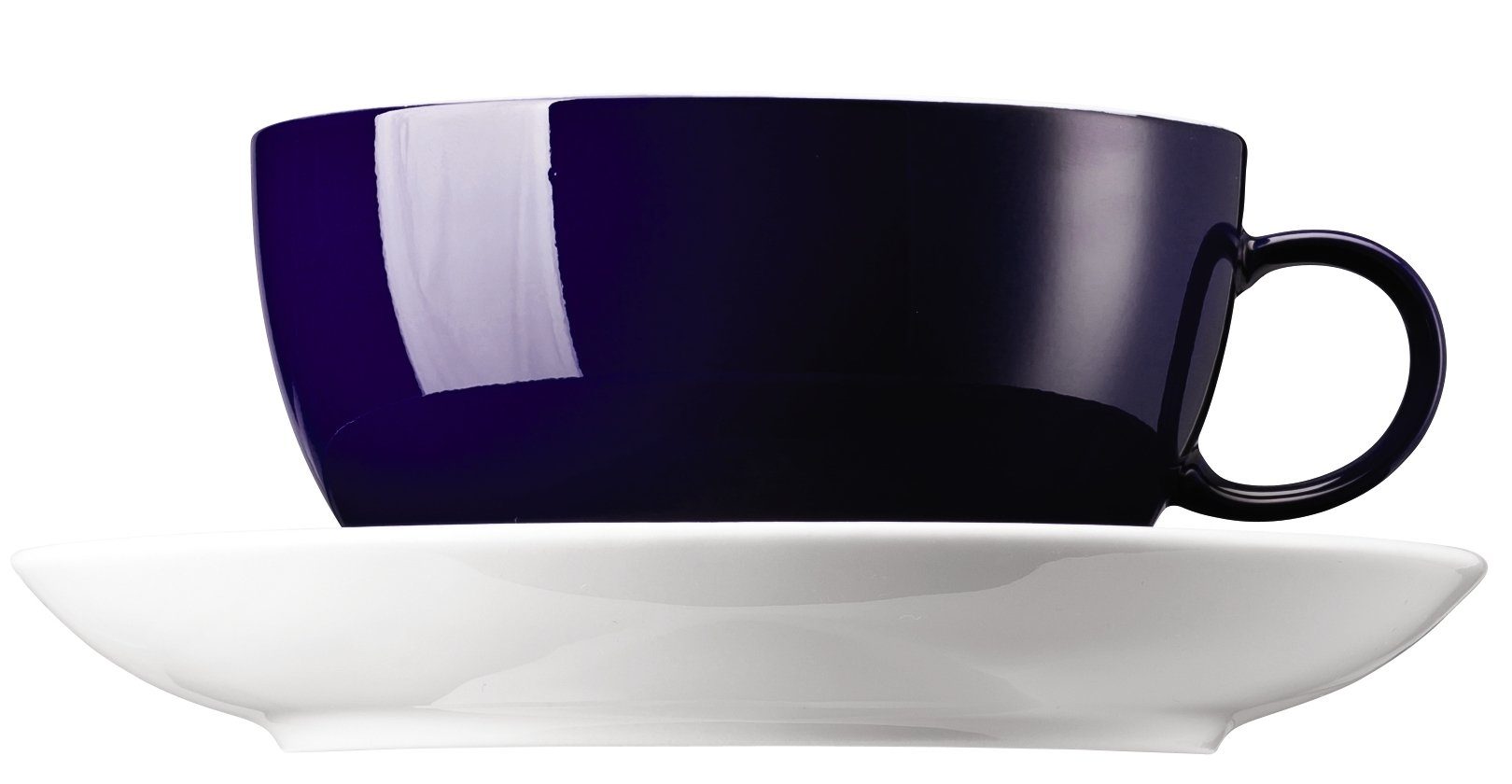 Thomas Porzellan Tasse Sunny Day Cobalt Blue Cappuccinotasse 2tlg