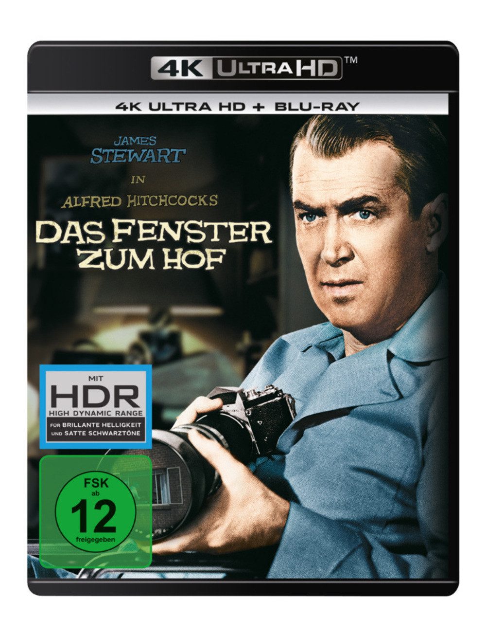 Universal Pictures Blu-ray Das Fenster zum Hof 4K, 1 UHD-Blu-ray + 1 Blu-ray (Replenishment)