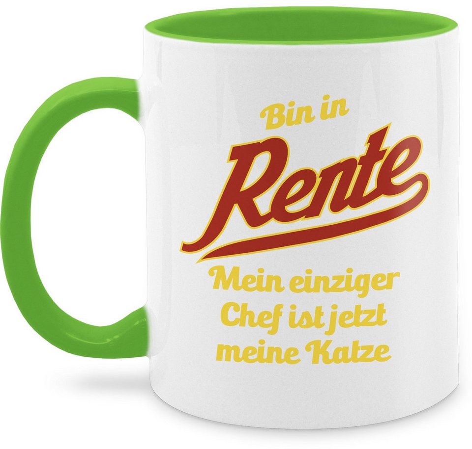Shirtracer Tasse Bin in Rente - Mein einziger Chef ist jetzt meine ... Shirtracer Tasse Bin in Rente - Mein einziger Chef ist jetzt meine ...