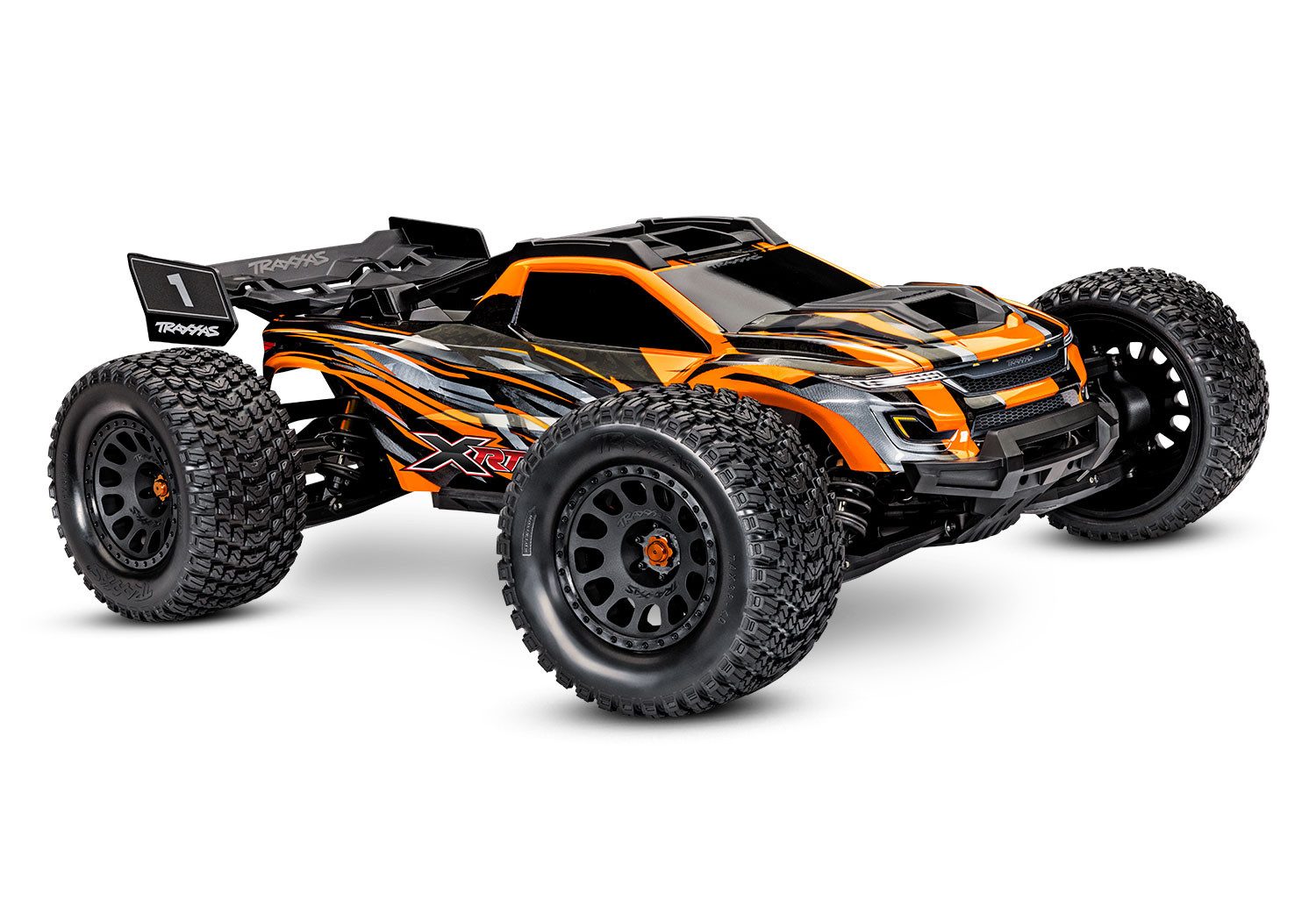 Traxxas RC-Buggy Traxxas RC XRT 4x4 VXL 1:7 XL 8S Race Truck orange RTR 100km/h, Erforderliche ...