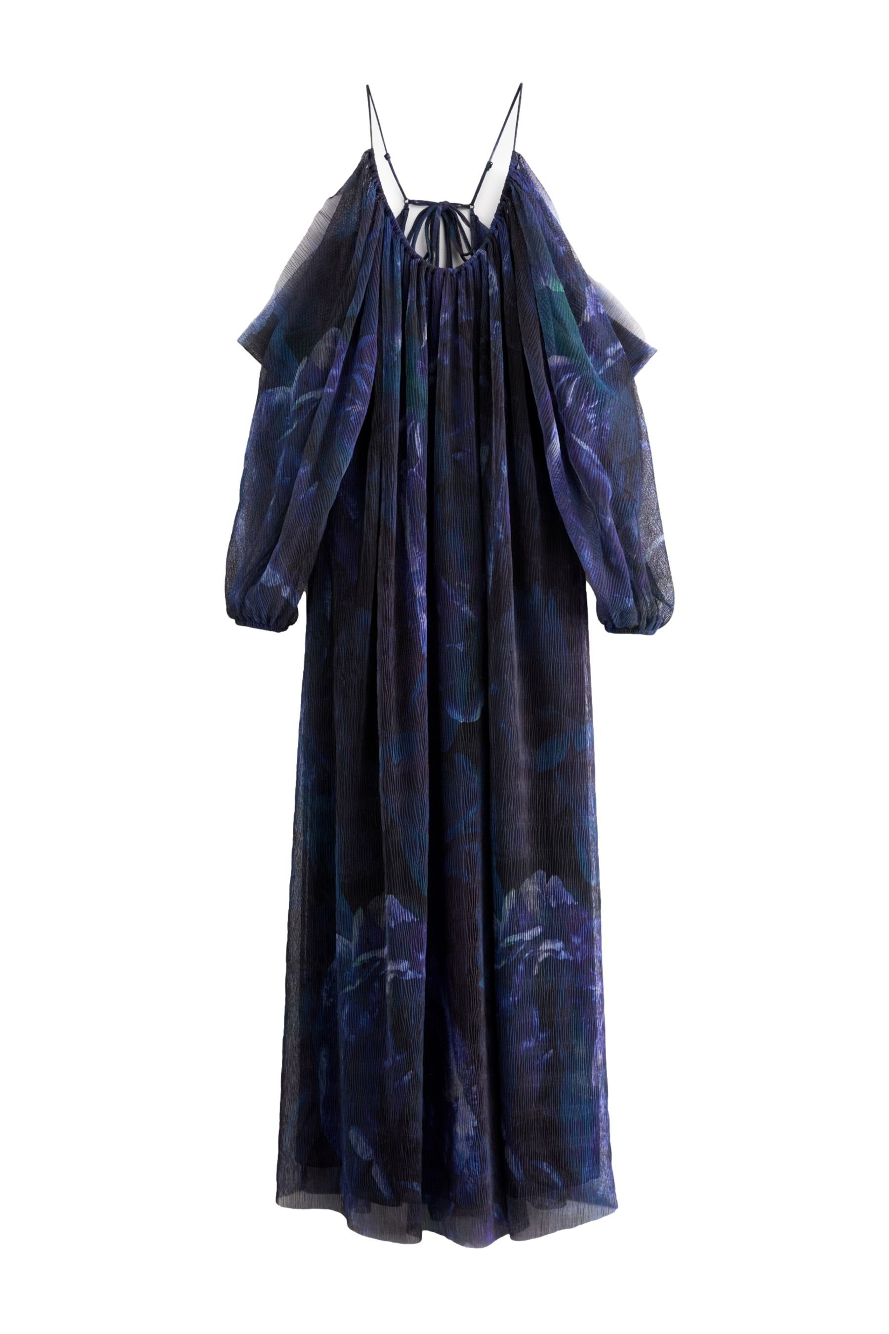 Next Maxikleid Maxi Trägerkleid Mesh In Knitteroptik Kurzgröße 1 Tlg
