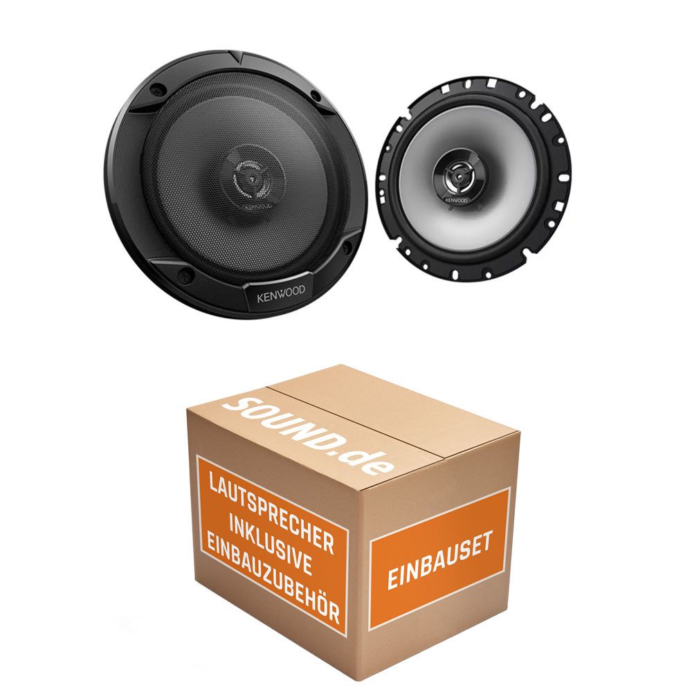JUST SOUND best choice for caraudio Lautsprecher Boxen Kenwood KFC-S1766 Auto Einbauset Skoda ...