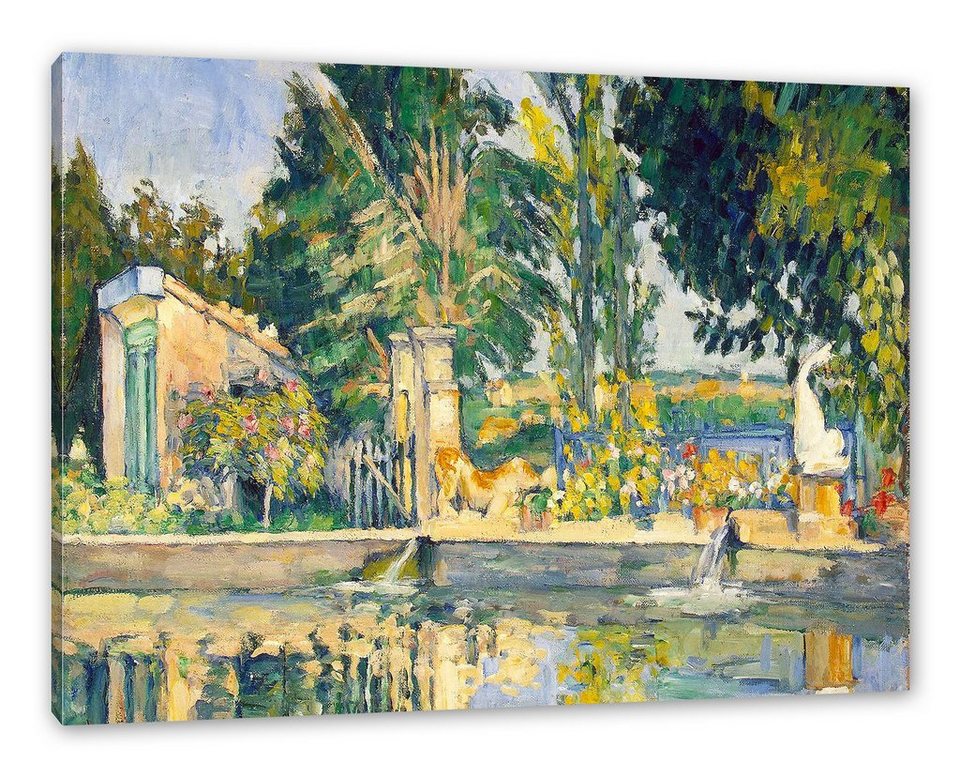 Pixxprint Leinwandbild Paul Cézanne Jas De Bouffan I Paul Cézanne