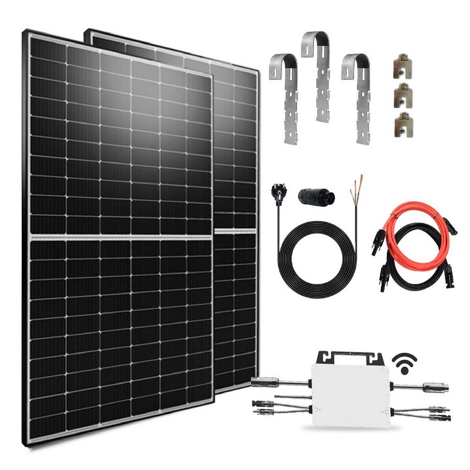 Stegpearl Solaranlage 1000w Balkonkraftwerk Komplettset Balkongeländer
