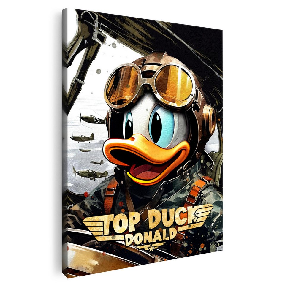 Artmazing Leinwandbild Top Duck Xxl Leinwand 120x80 Poster