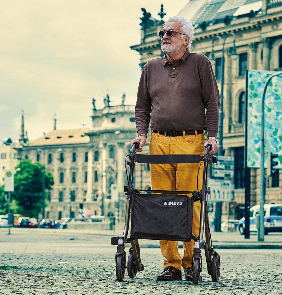Dietz Group Rollator TAiMA M-GT Leichtgewicht-Rollator Made in Germany ...